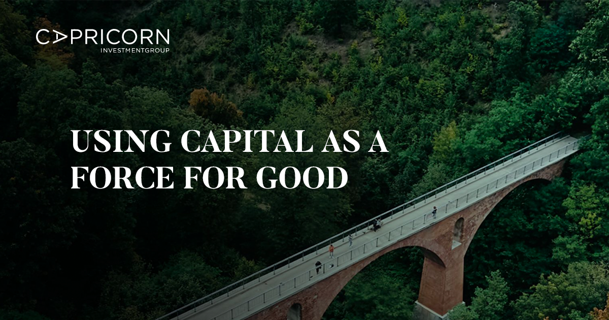 Our Approach to Sustainable Investing – Capricorn Investment Group